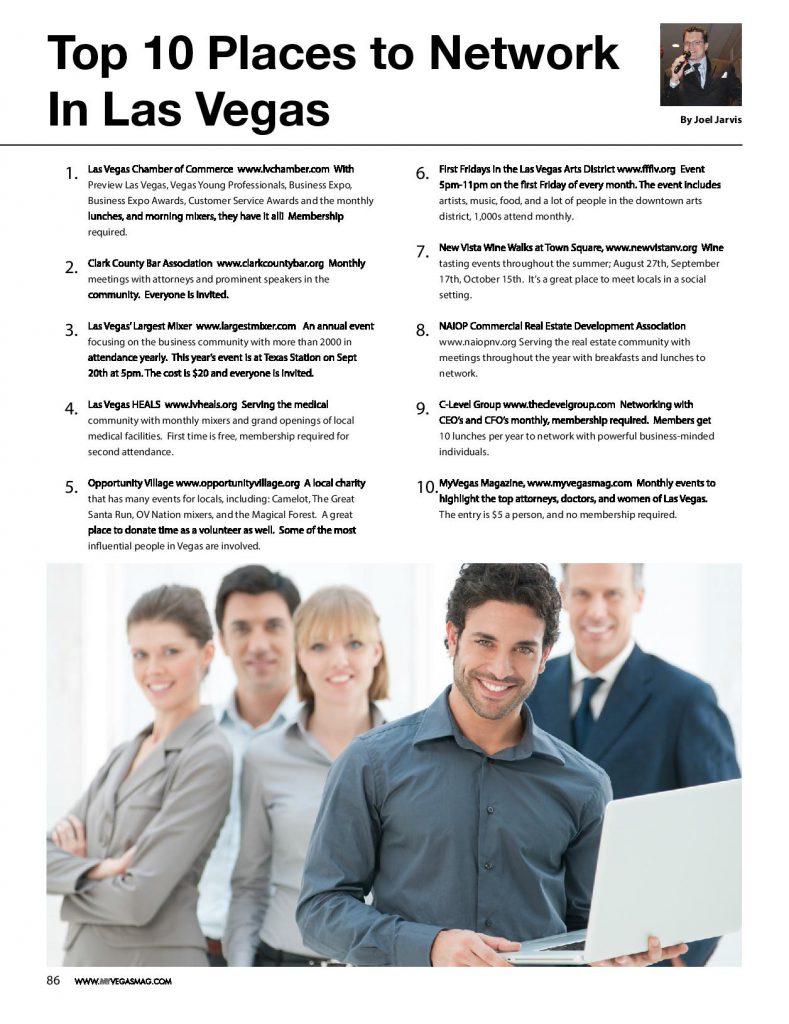 Top 10 Places to Network In Las Vegas – MyVegasMag | The Best Las Vegas ...